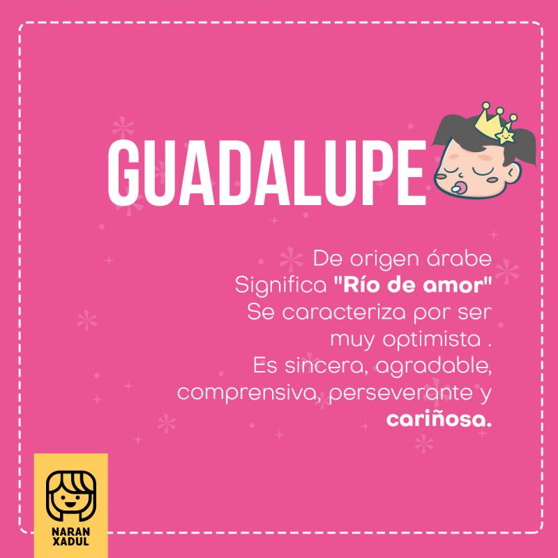 Significado del nombre Guadalupe