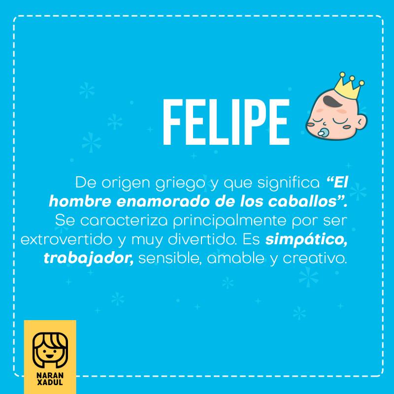 Significado del nombre Felipe