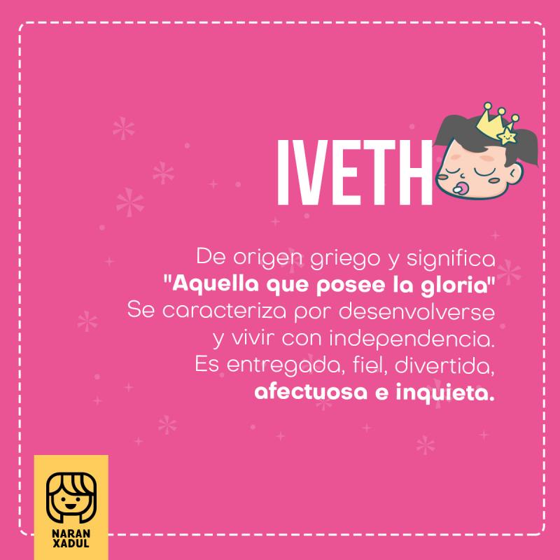 Significado del nombre Iveth