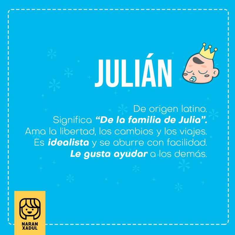 Significado del nombre Julián