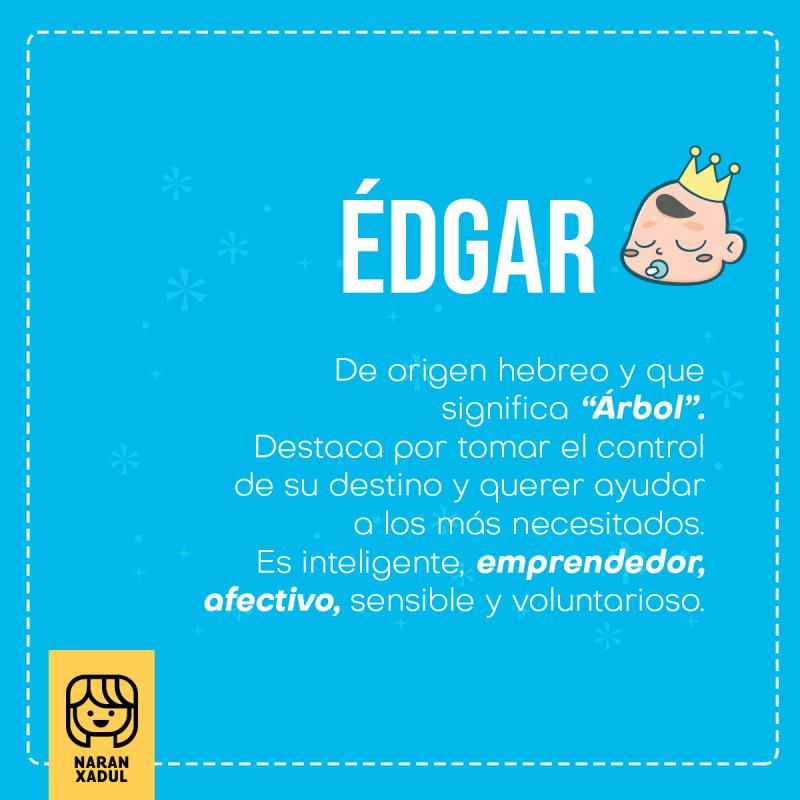 Significado del nombre Edgar