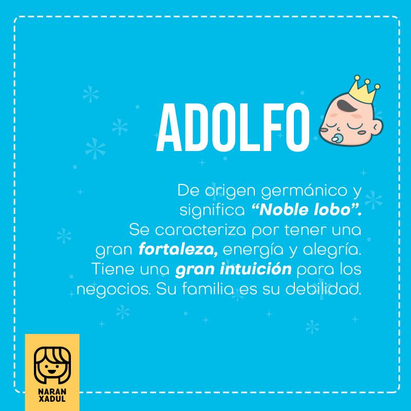 Adolfo | Naranxadul
