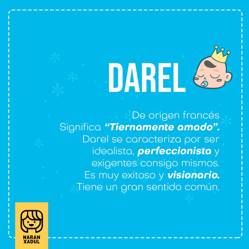 Significado del nombre Darel