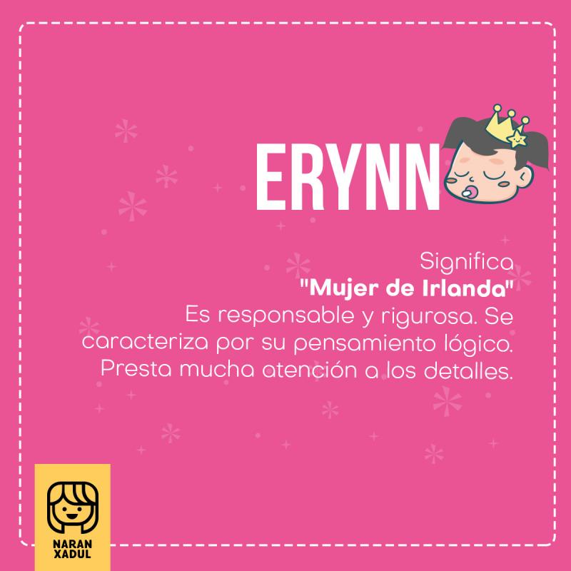 Significado del nombre Erynn