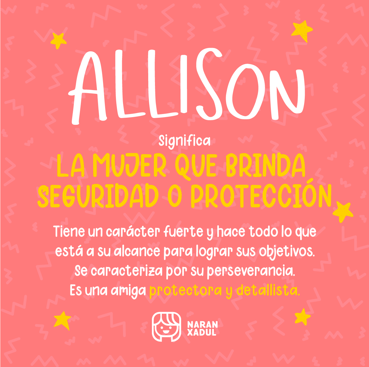 Significado Del Nombre Allison Significado Del Nombre Allison