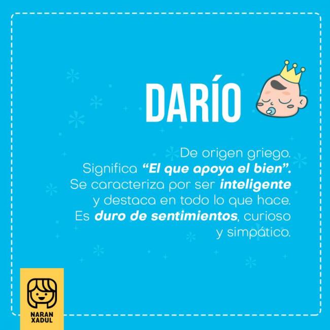 Darío | Naranxadul