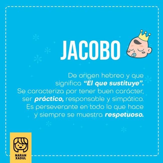 Significado del nombre Jacobo