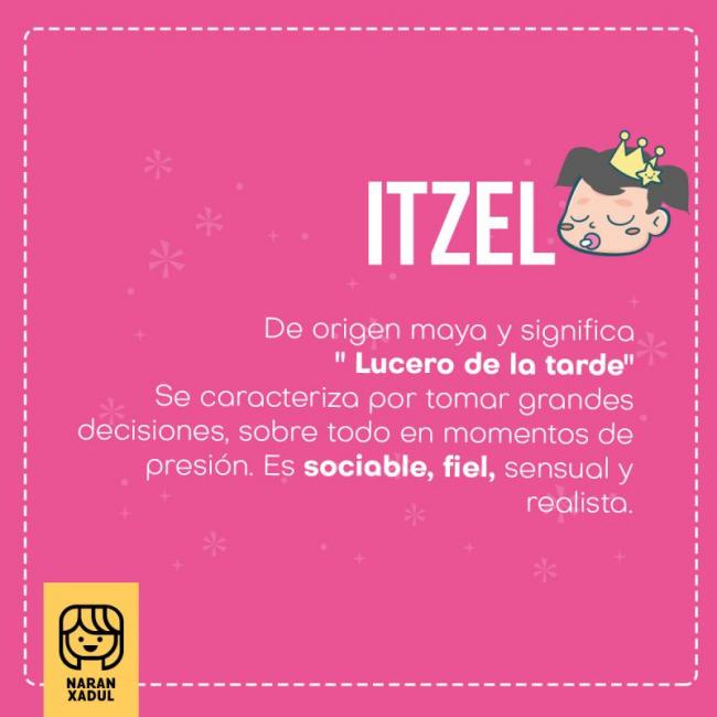Itzel | Naranxadul