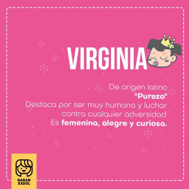 Significado del nombre Virginia