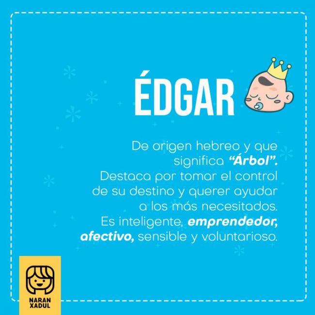Significado del nombre Edgar