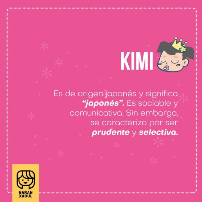 Significado del nombre Kimi