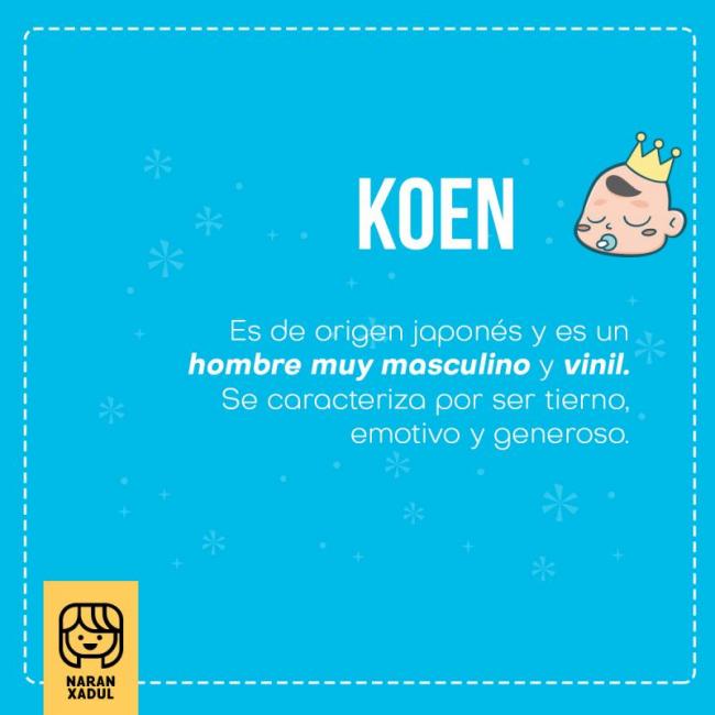 Significado del nombre Koen