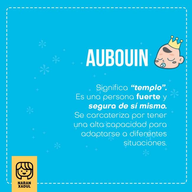 Significado del nombre Aubouin