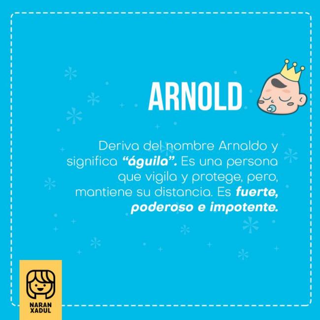 Significado del nombre Arnold