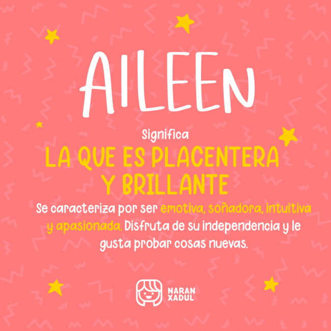 Significado del nombre Aileen