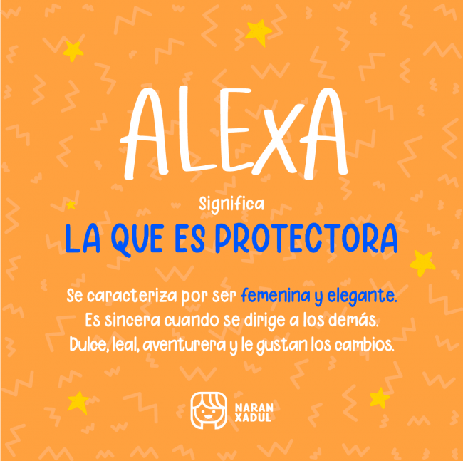 Significado del nombre Alexa