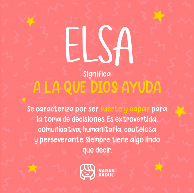 Significado del nombre Elsa
