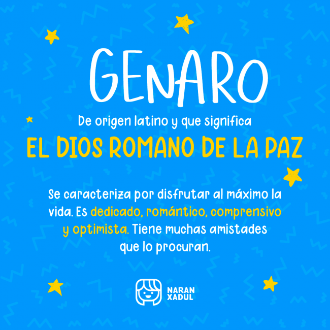 Significado del nombre Genaro