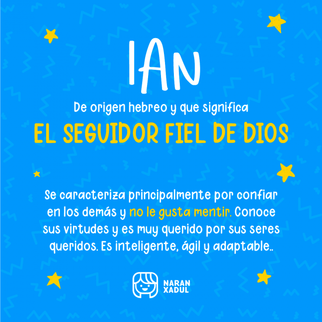 Significado del nombre Ian