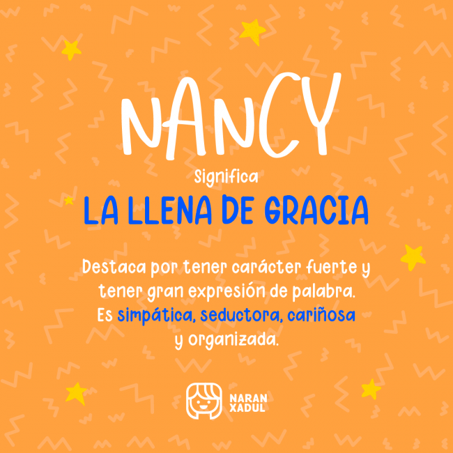 Significado del nombre Nancy