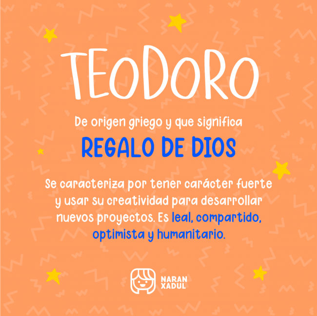 Significado del nombre Teodoro