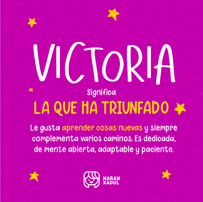 Significado del nombre Victoria